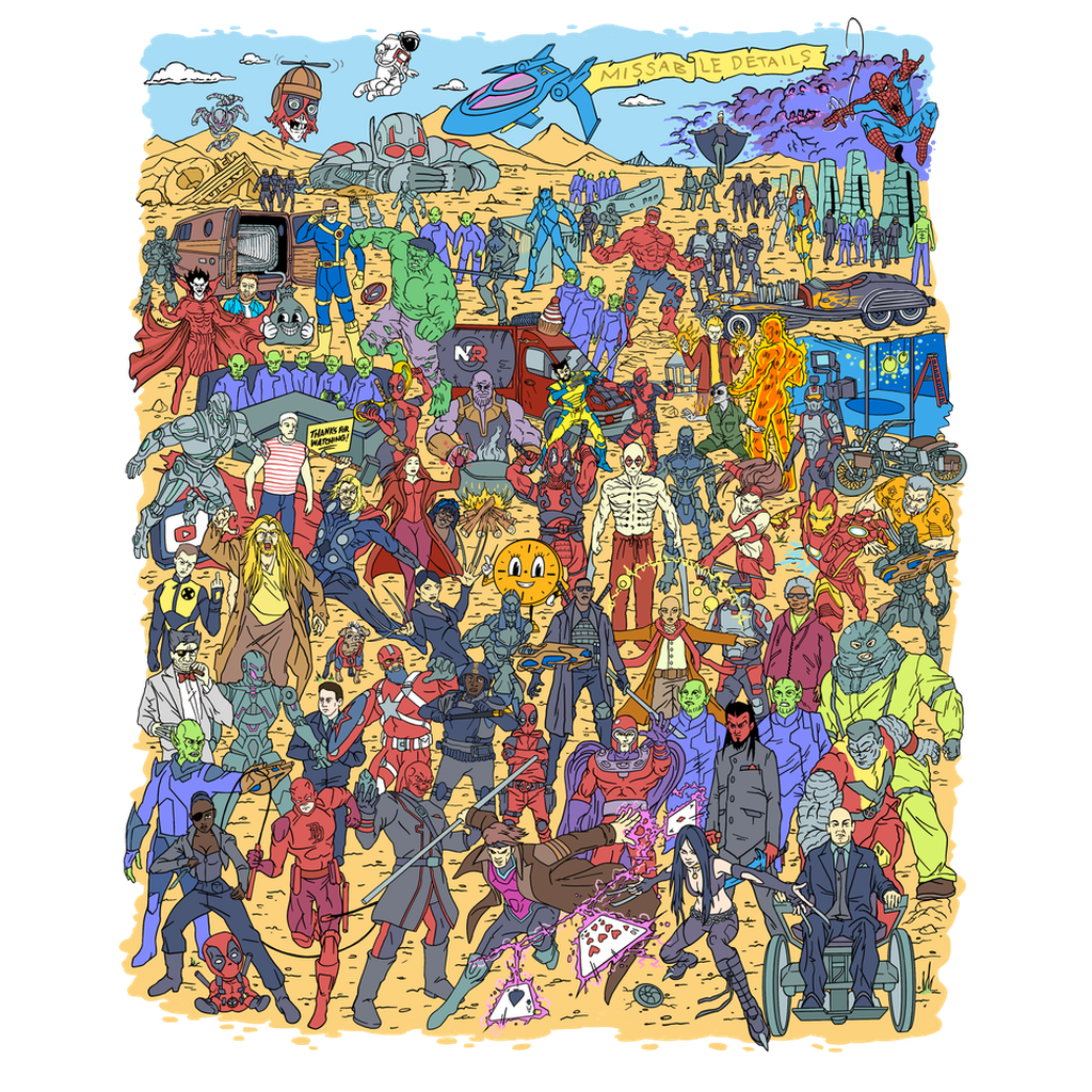 Where's Wade Giclee Art Print – Nerd Riot