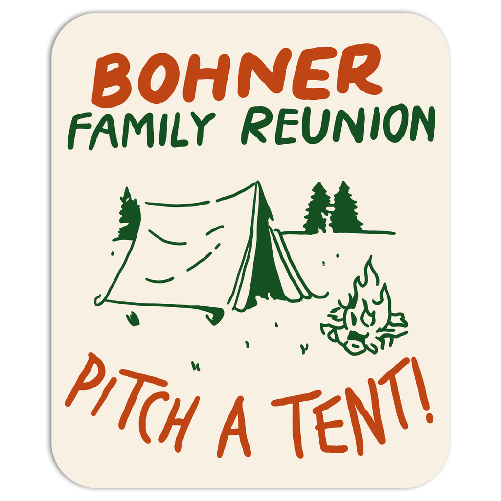 Bohner Family Reunion Mousepad – Nerd Riot