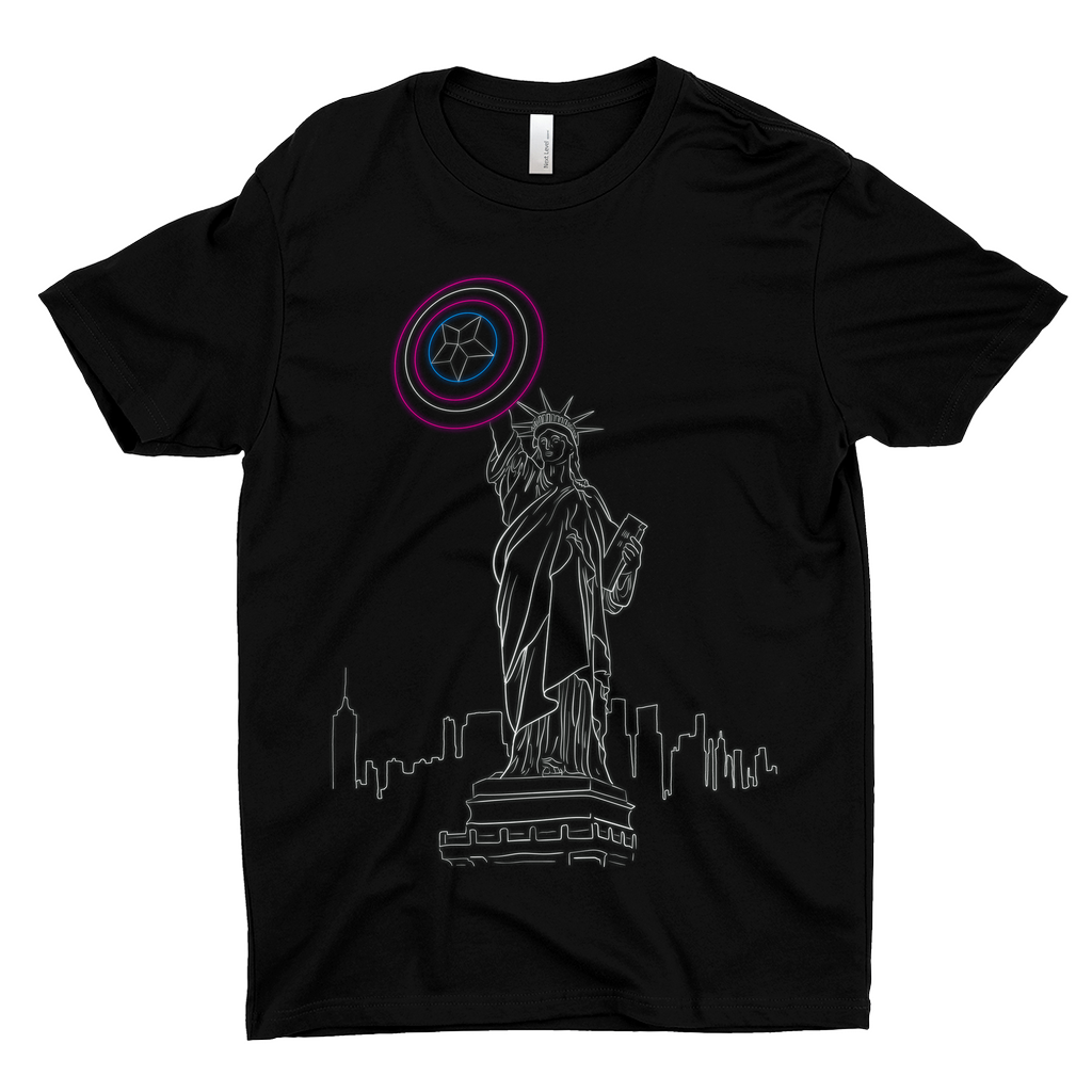 Lady Liberty T-Shirt – Nerd Riot