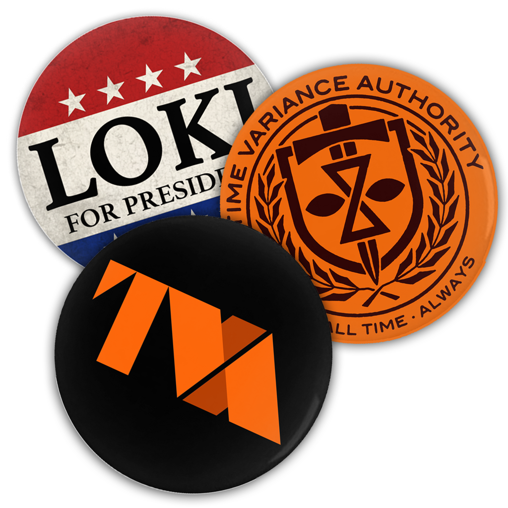 Loki Pin-Back Buttons – Nerd Riot